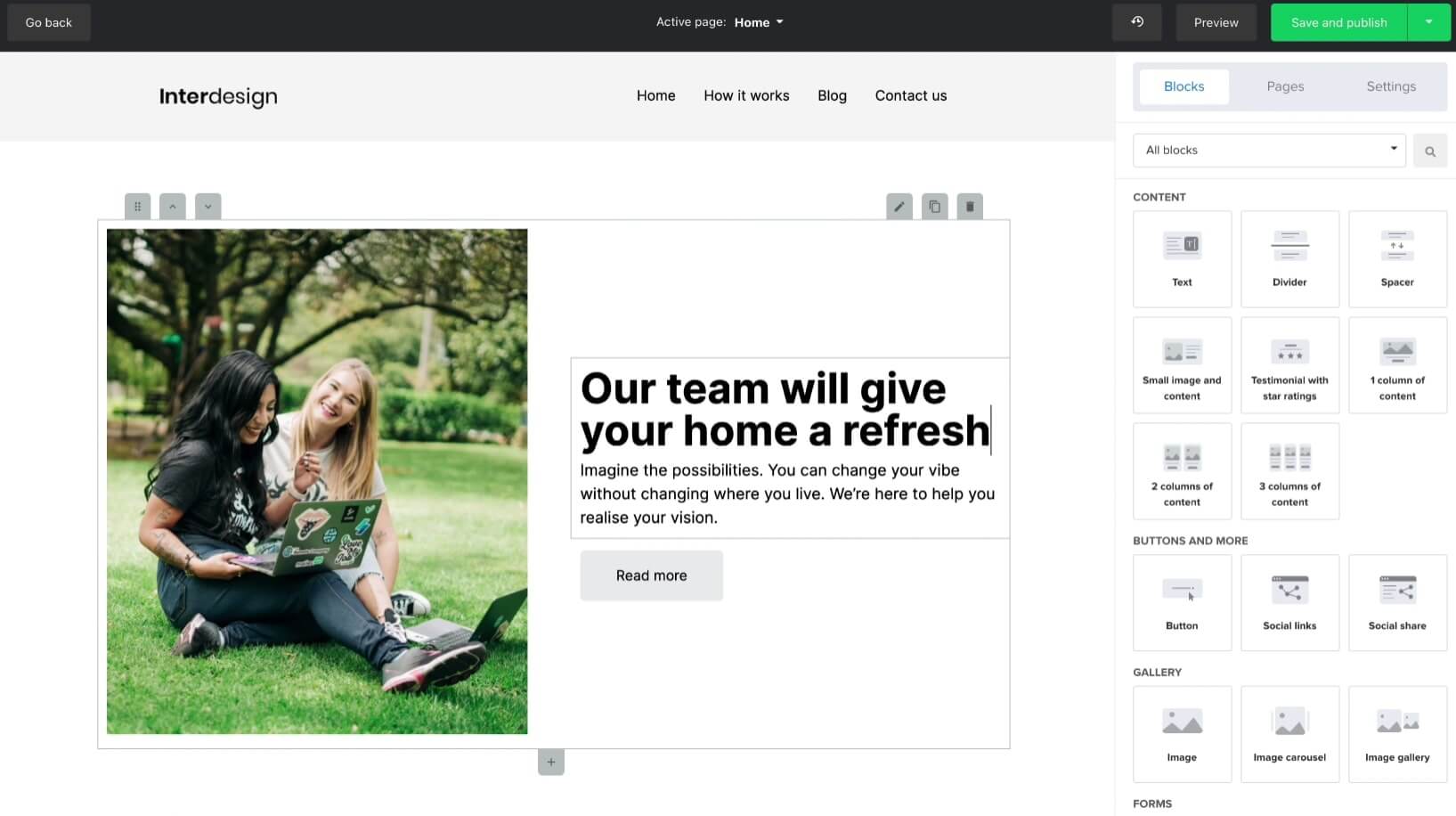 MailerLite hírlevél küldés és weboldal készítés